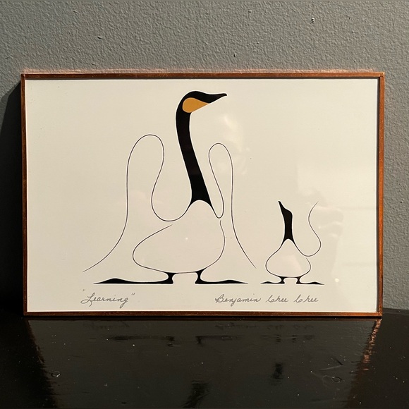 Benjamin Chee Chee | Art | Vintage Benjamin Chee Chee Learning Print In ...